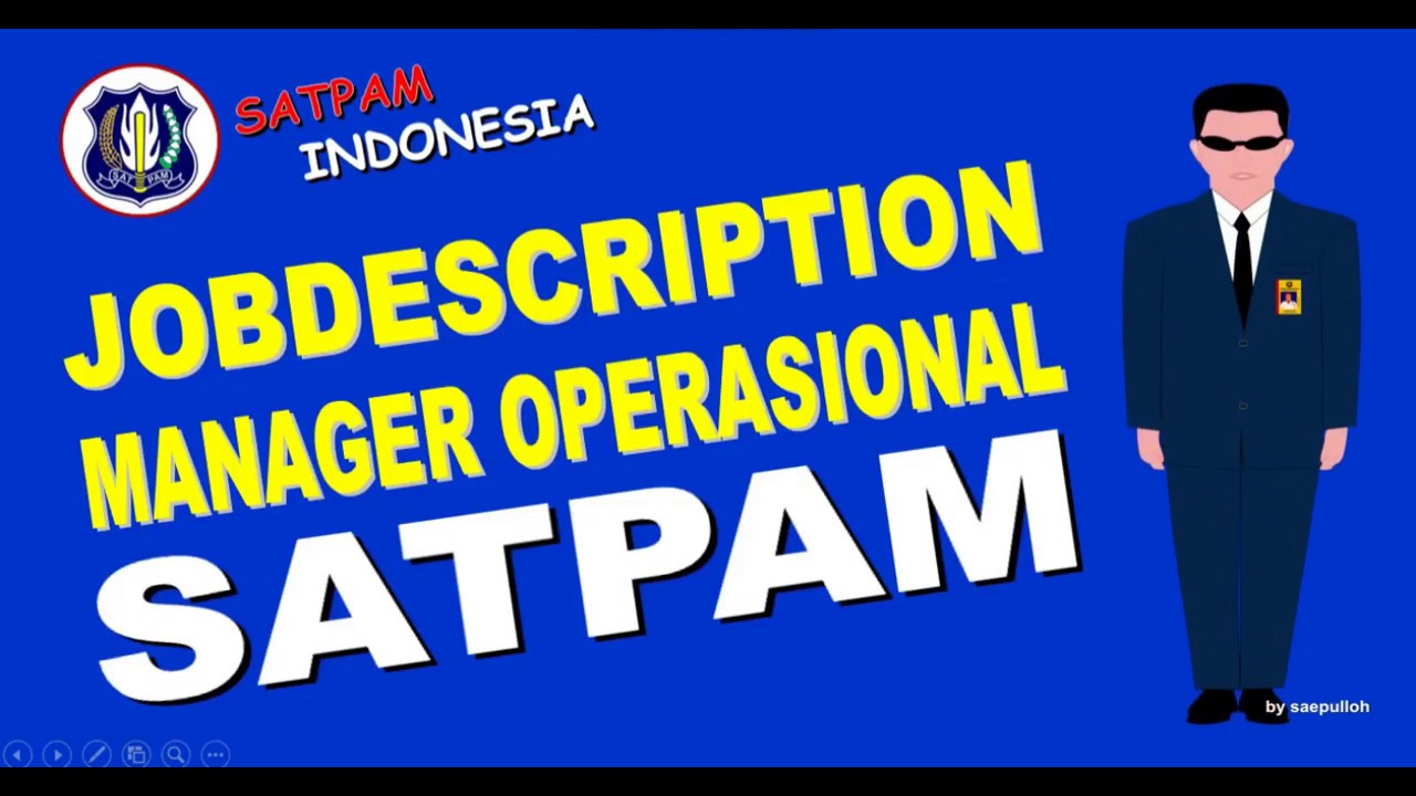 Jobdescription Manager Operasional Security, Tugas Manager Operasional ...