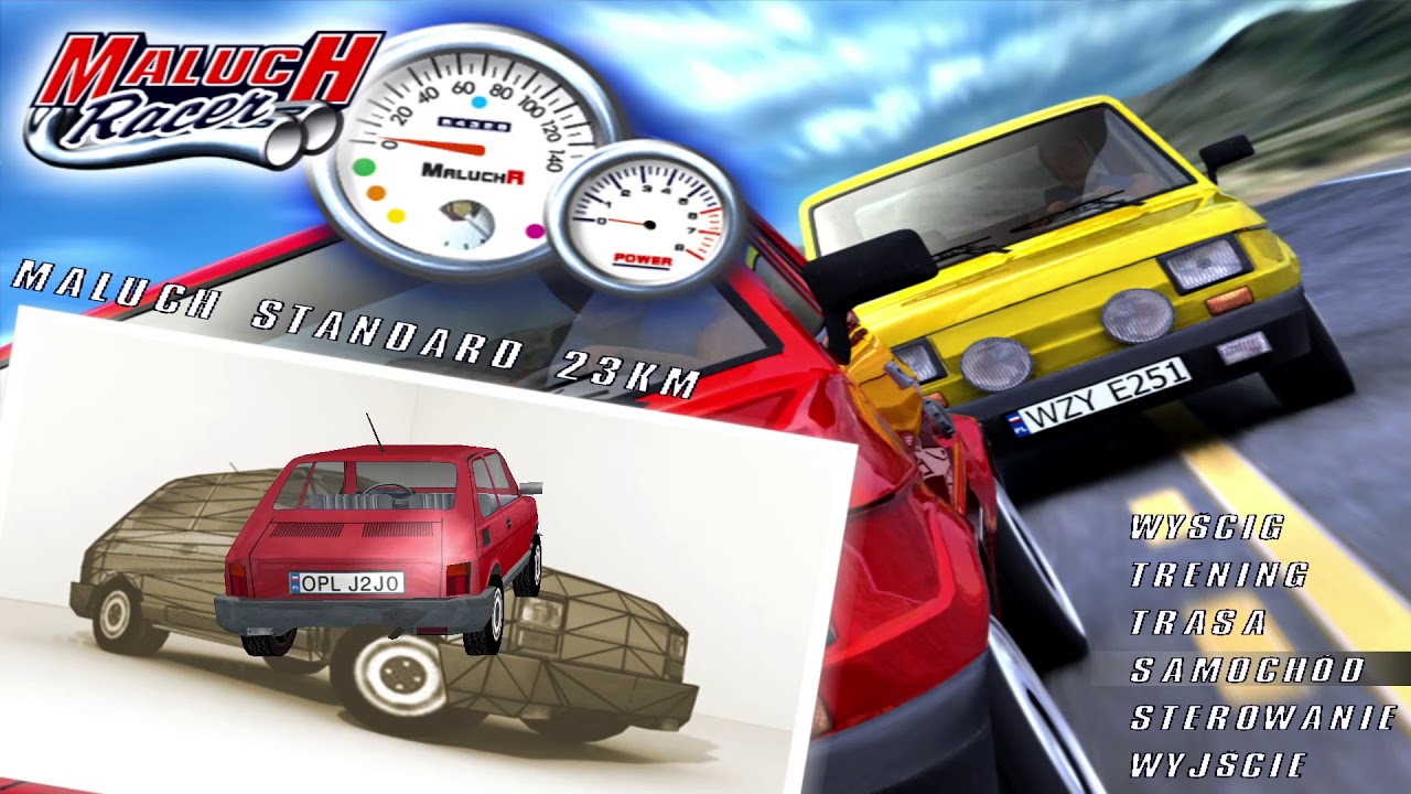 Gry mojego Dzieciństwa #22 Maluch Racer 1 My Childhood Games #22 Maluch ...