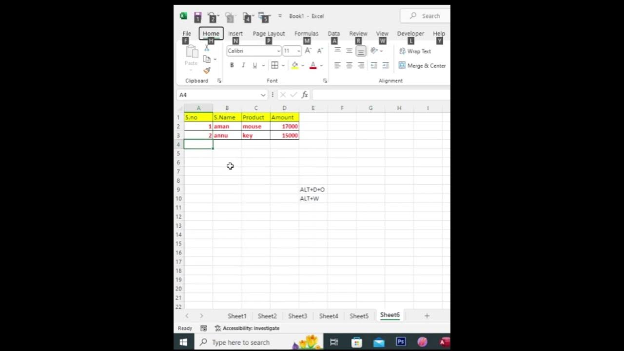 Excel Job Interview Questions Data Entry In Excel Excel Microsoftexcel Exceltutorial Shorts