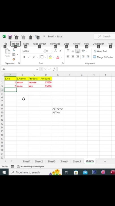 Excel Job Interview Questions Data Entry In Excel Excel Microsoftexcel Exceltutorial Shorts