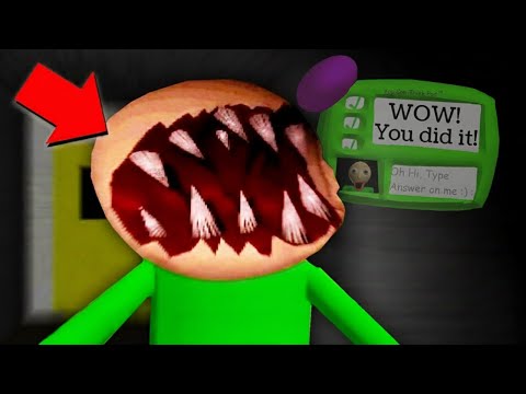 3 MATEMATİK SORUSUNU BİLDİM BALDİ MUTASTON GEÇİRDİ #baldi #baldisbasics