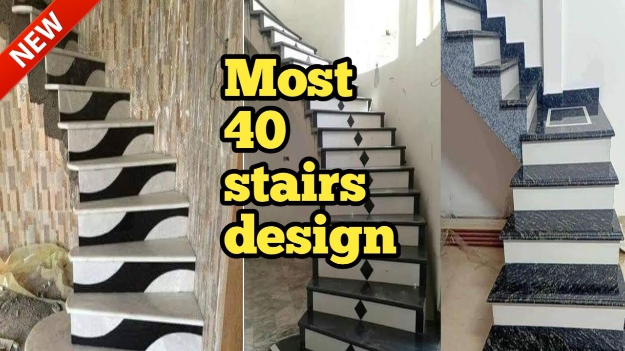 most 40 stairs design || marbel stairs design 2024||top design - YouTube