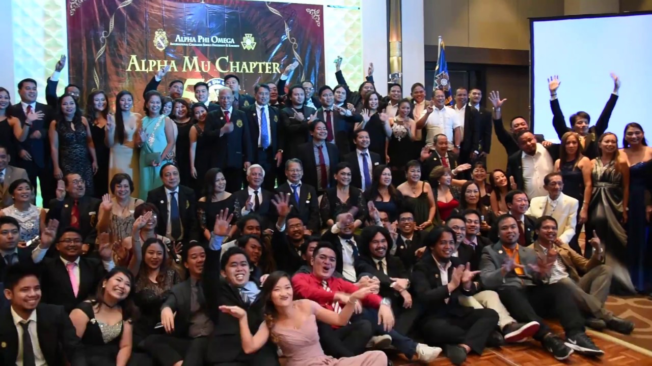 Alpha Phi Omega Alpha Mu Chapter Grand Reunion 2017 - YouTube