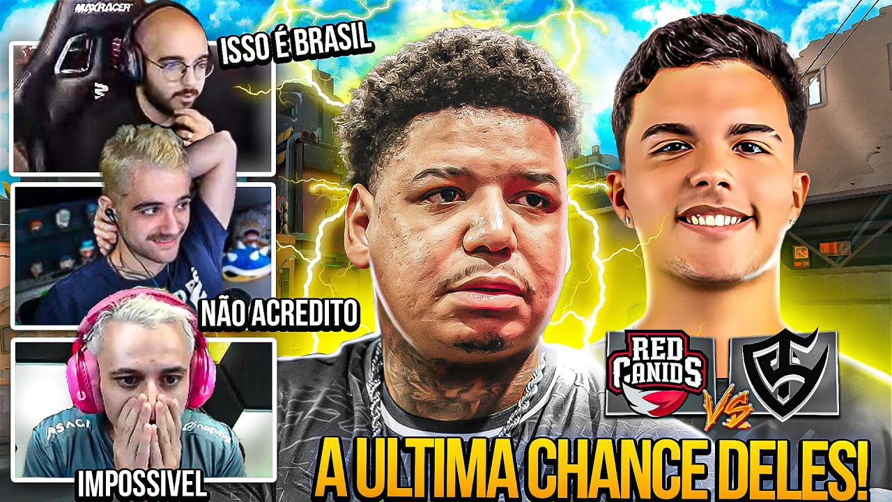 DGZIN CHOCOU OS STREAMERS na ULTIMA CHANCE de IR PARA A GRANDE FINAL ...