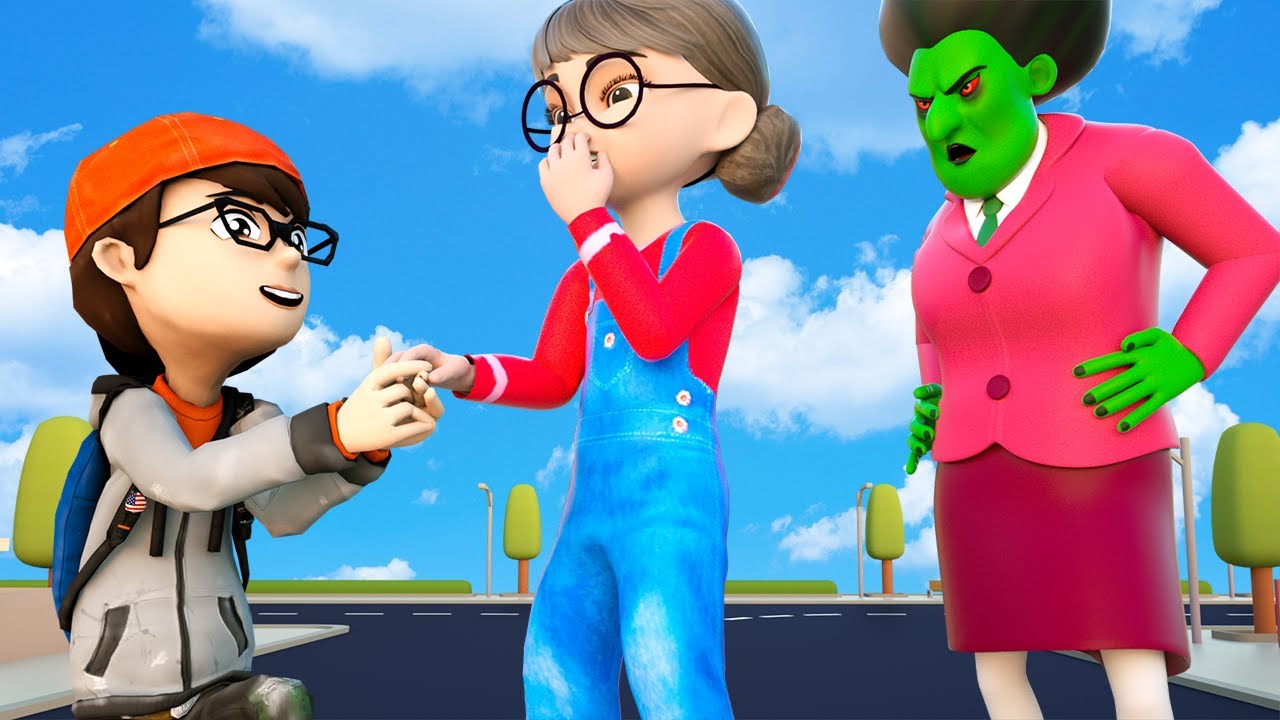 Run, Nick, Run! Escaping the Undead | Scary Teacher 3D Zombie Apocalypse - YouTube