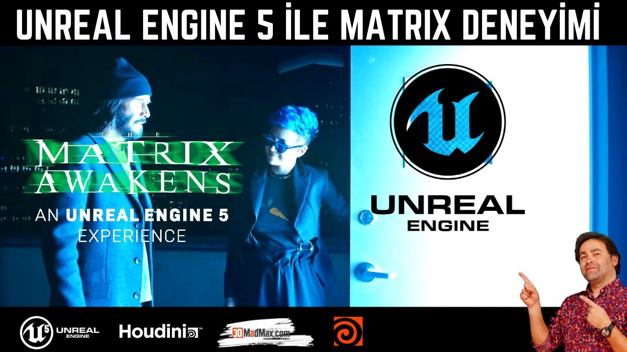 Unreal Engine 5 ile Matrix Awakens Deneyimi - YouTube