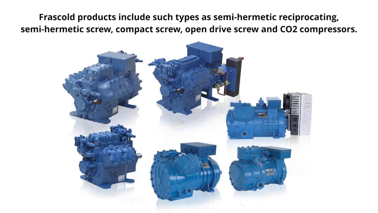 Full Line of Frascold Brand Compressor & Products - YouTube