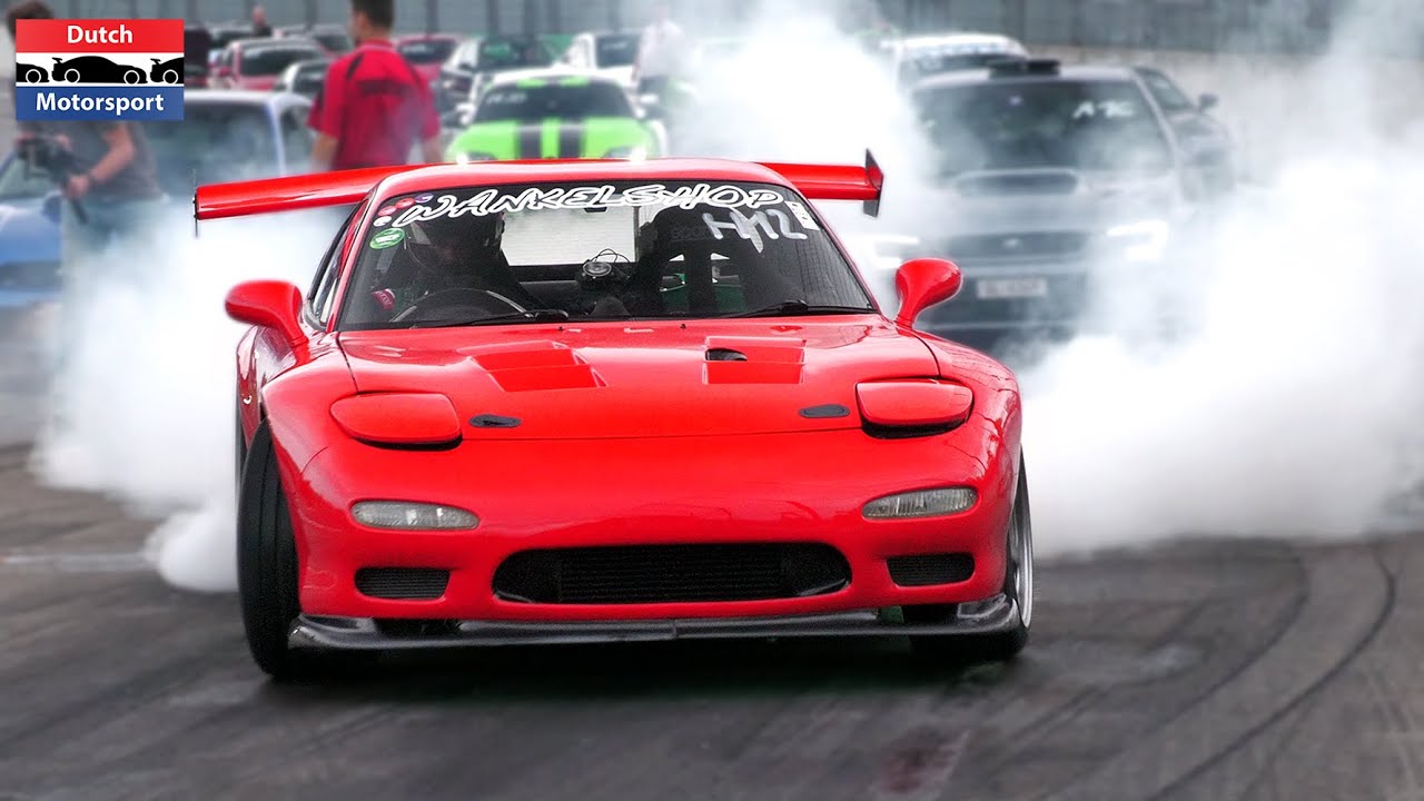 1000HP 3-Rotor Mazda RX7 Turbo - Drag Racing! - YouTube