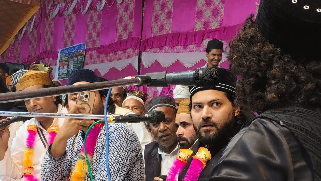 Junaid and anees Sabri qawwal ek sath urse latifi me - YouTube