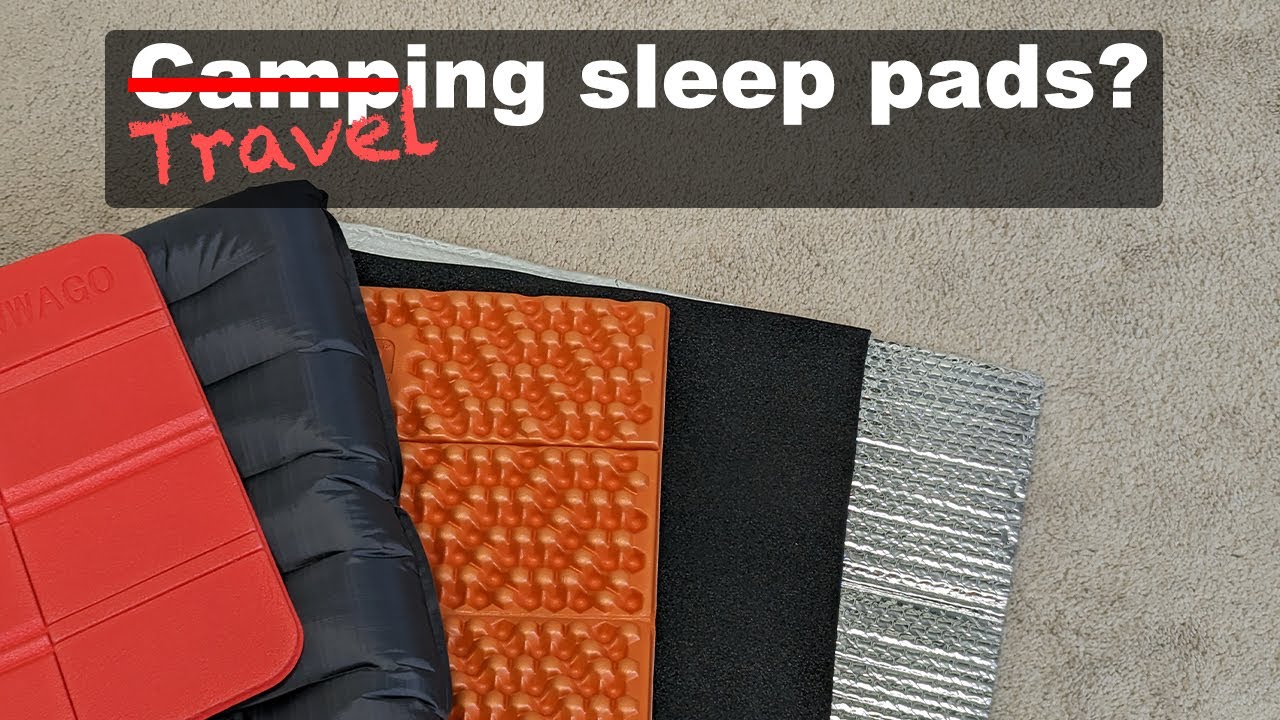 Jeremy vs. Sleep Pads (sleep comfy and warm anywhere!) - YouTube