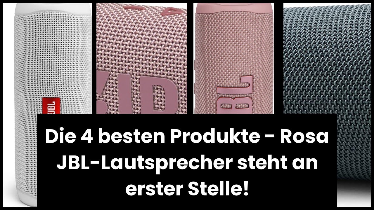 【Jbl box rosa】Die 4 besten Produkte - Rosa JBL-Lautsprecher steht an ...