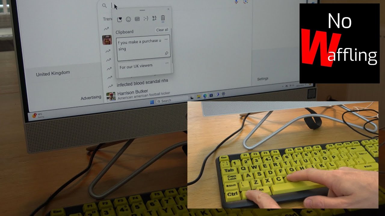 Windows 11 - How to Store Multiple Copy Paste Items using Clipboard ...