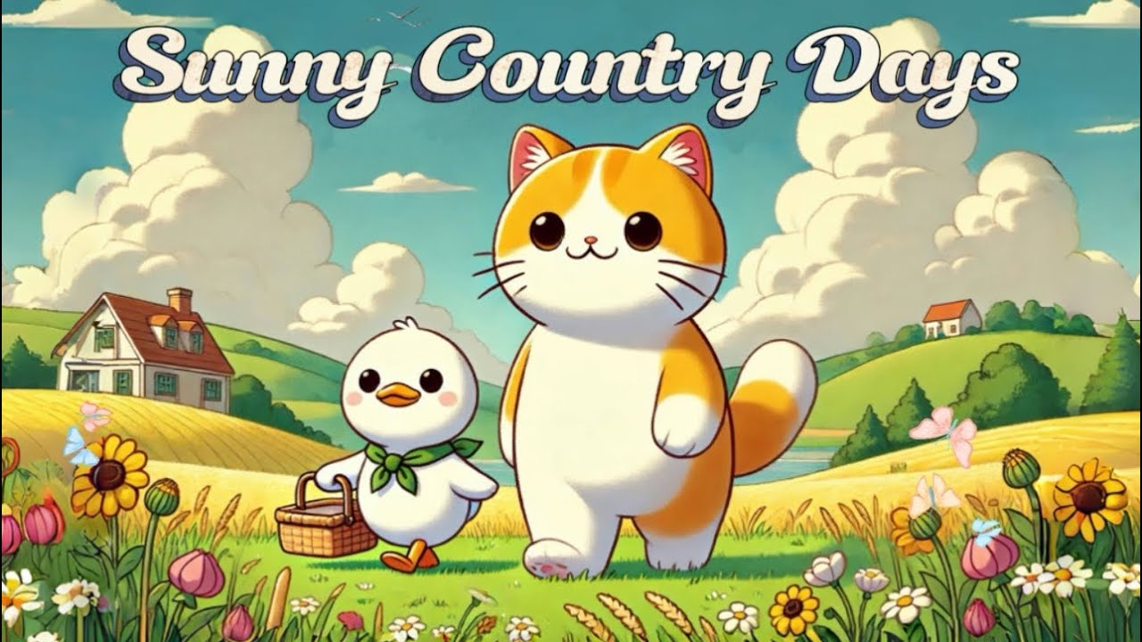 Sunny Country Days｜2 Hours of Happiness Music in the Country |to ...