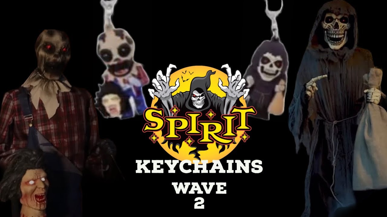 Spirit Halloween Keychains Wave 2 - YouTube