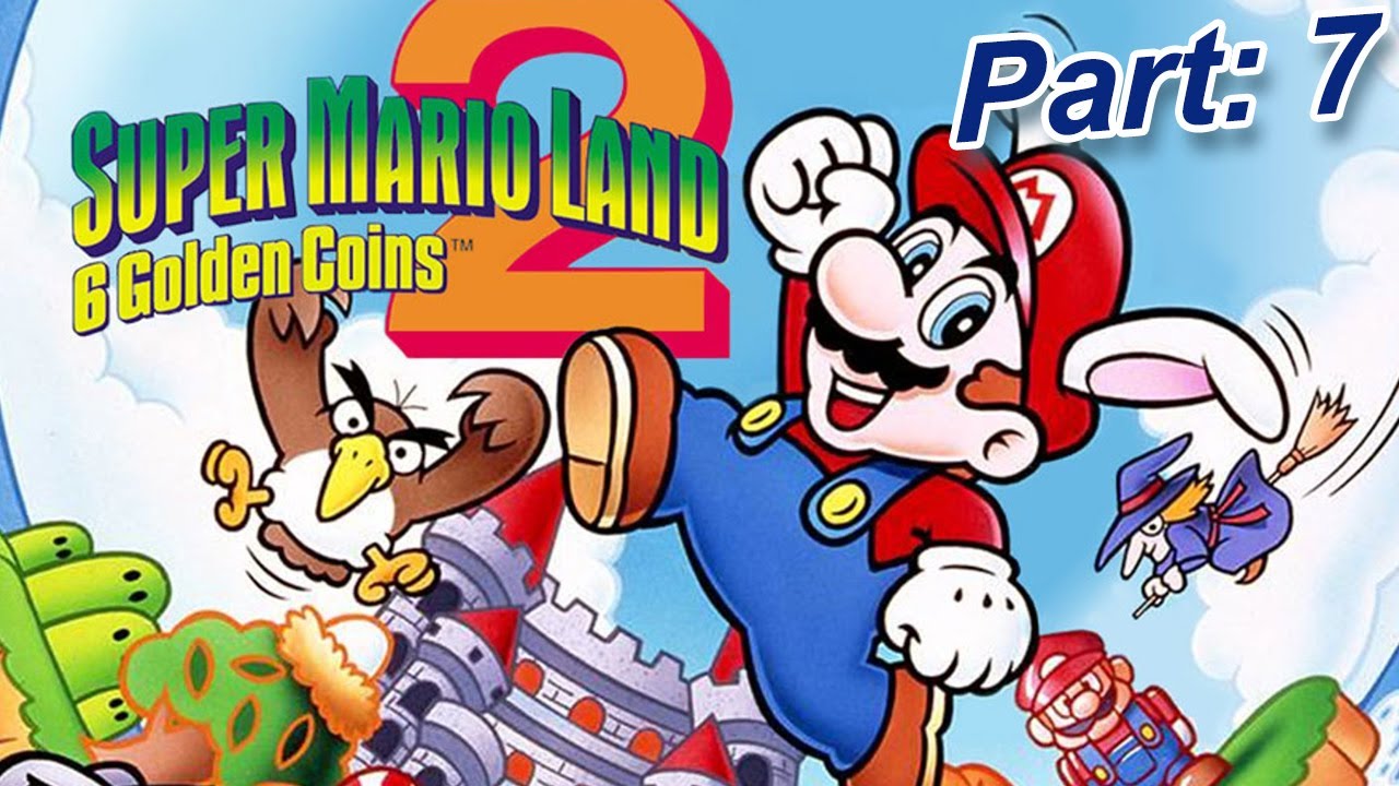 GOOMBAS AND HIPPO Super Mario Land 2: 6 Golden Coins Game Boy Nintendo ...