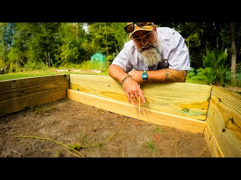 How To Build Raised Garden Beds On Uneven Ground