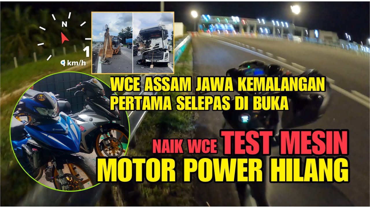 TEST HIGHWAY BARU WCE KLANG - ASSAM JAWA SELANGOR - YouTube