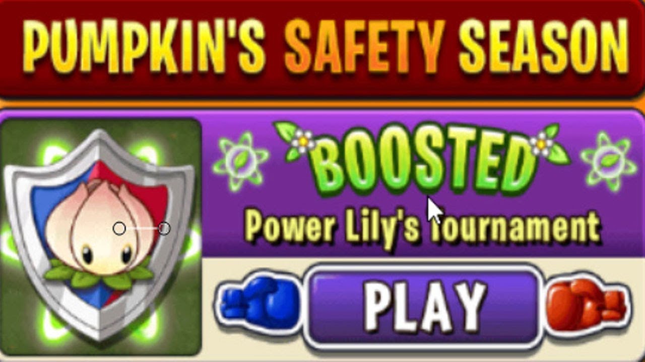 Plants vs. Zombies 2 Battlez : Boosted Power Lily New Week 90.Play game ...