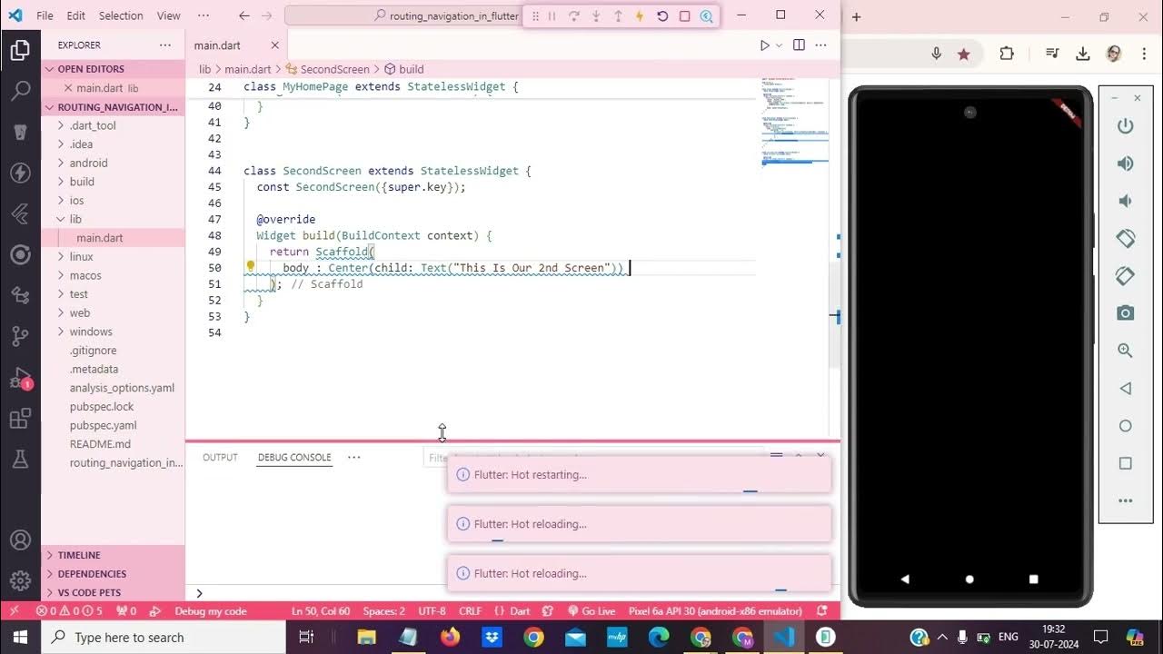 Mastering Navigation and Routing in Flutter- Dart | CodeCraftManisha - YouTube