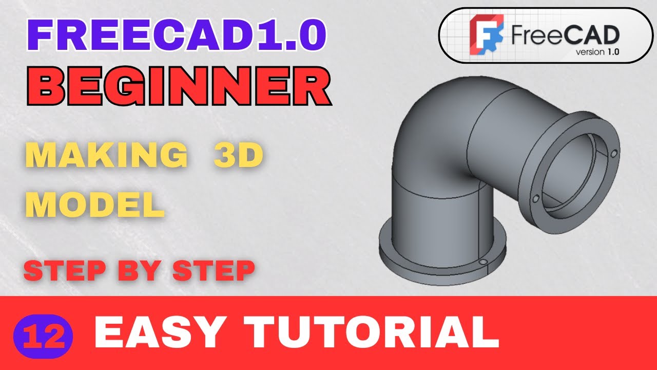 FreeCAD Tutorial for Beginners | Learn 3D Modeling Step by Step" - YouTube