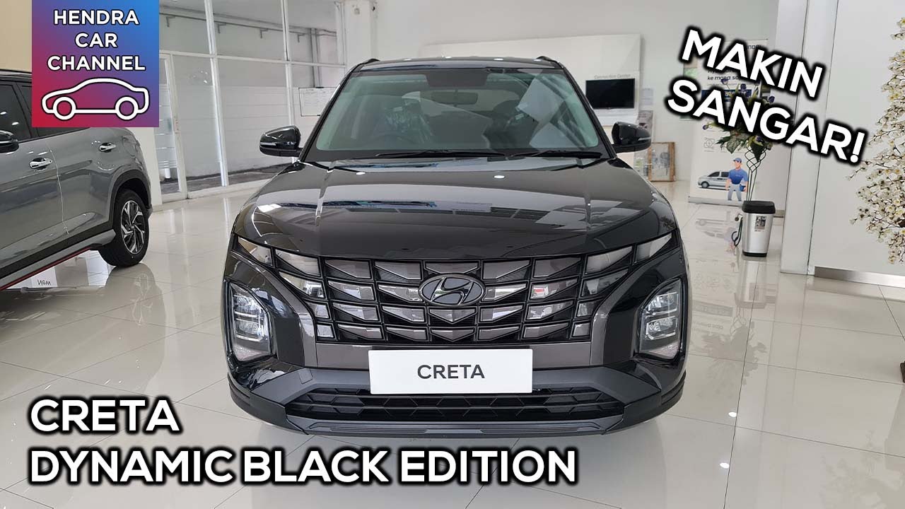 HYUNDAI CRETA DYNAMIC BLACK EDITION 2023 - SUV SERBA HITAM! - YouTube