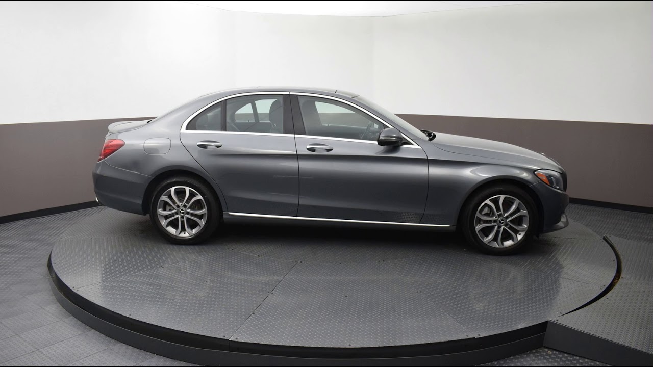 2017 SELENITE GRAY METALLIC MERCEDES-BENZ C CLASS #11406 - YouTube