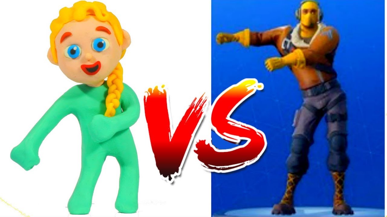 Kids Playing Fortnite Cartoons For Kids - YouTube