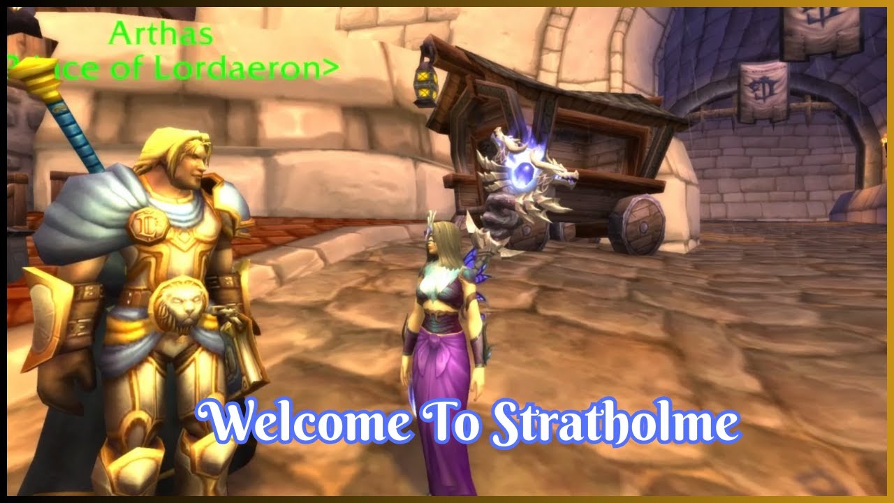 World Of Warcraft | Exploring Stratholme Before the Culling - YouTube