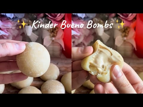 Kinder Bueno Bombs | Tutorial - YouTube