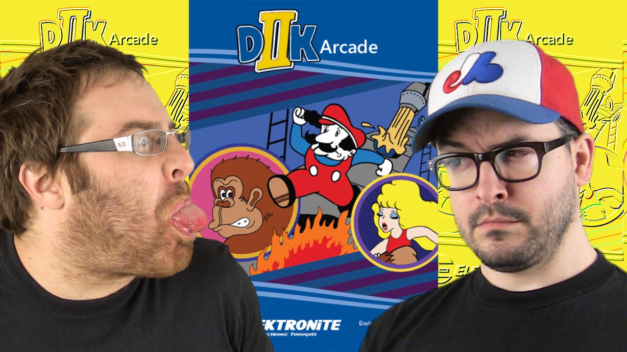 D2K Arcade sur Intellivision (Donkey Kong 2 Homebrew) - YouTube