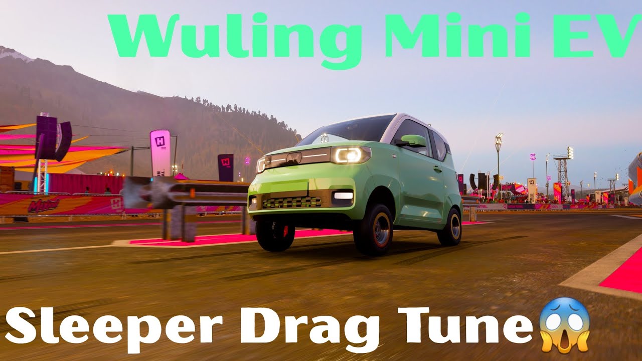 Forza Horizon 5 Fast Wuling Mini EV Sleeper (Drag Tune) (Test & Tune ...