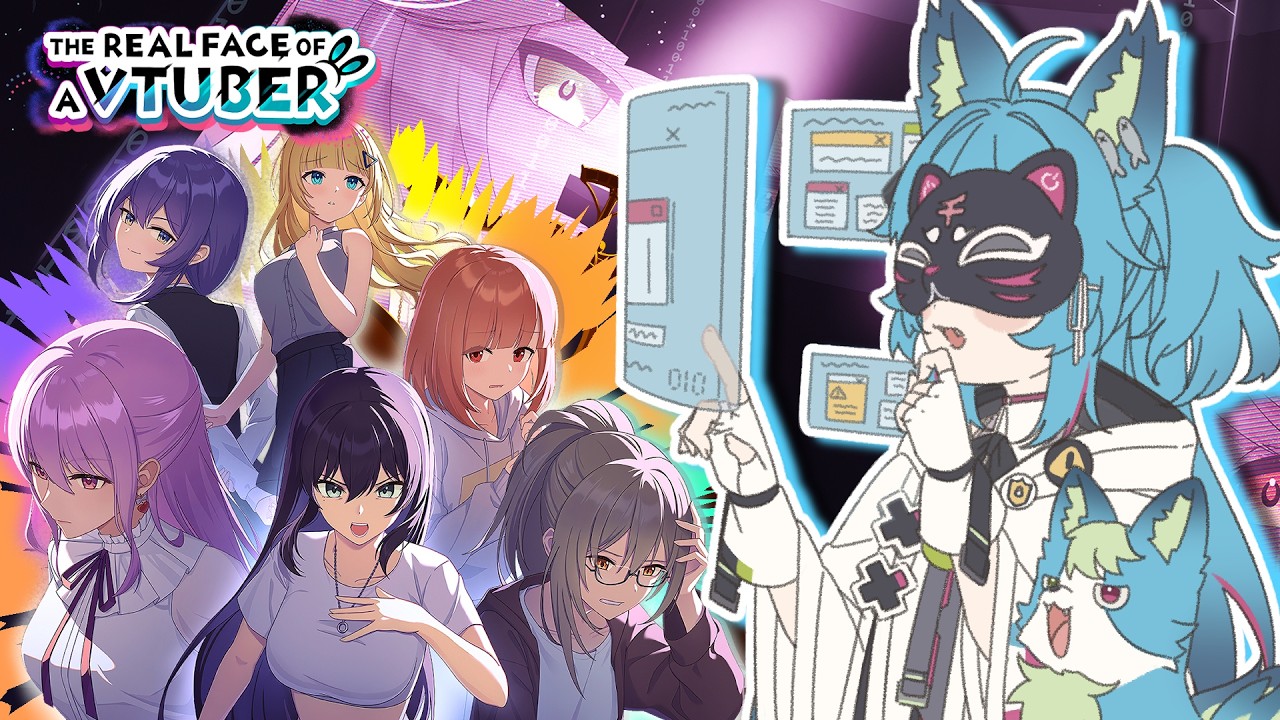 Solving the ULTIMATE Vtuber Mystery! | The Real Face of a Vtuber 【Demo ...