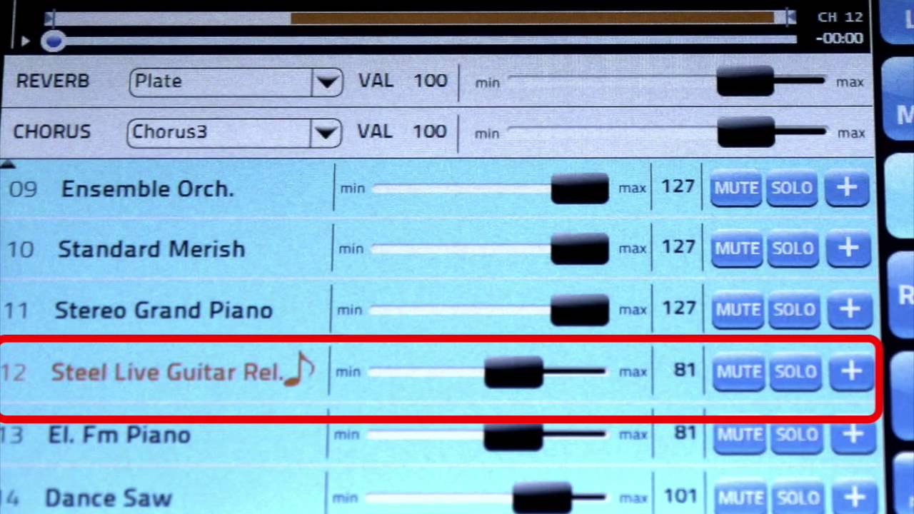 Learn MERISH 3: Edit Instrument sounds using the MIDI MIXER - YouTube