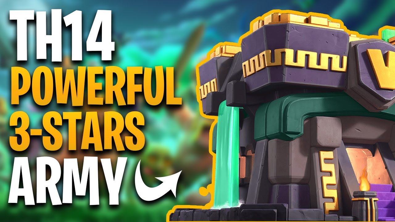 Best Th14 Attack Strategy | The Easiest Army to 3-Star Th14 | - YouTube