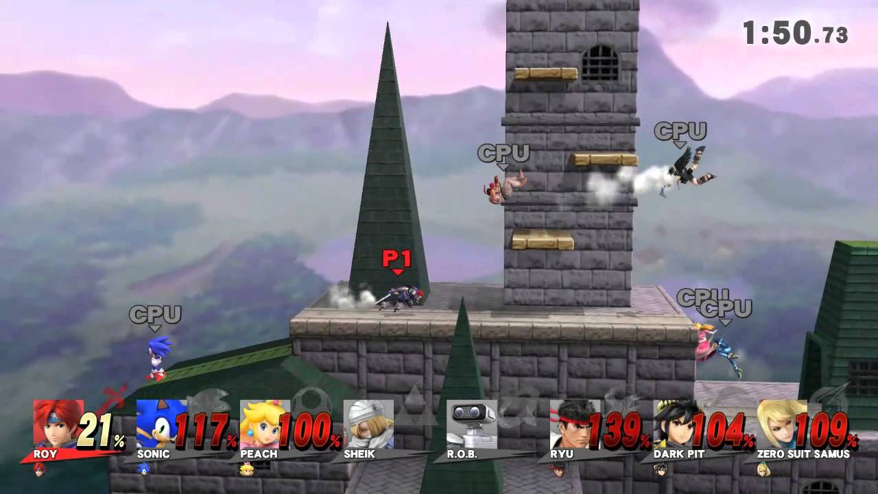 Super Smash Bros. Wii U "Hyrule Castle (64)" - YouTube