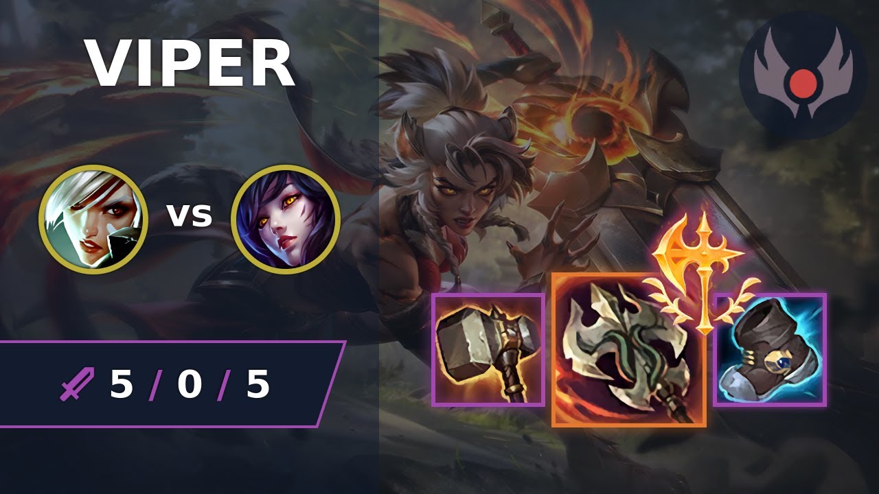 [ Viper ] Riven MID vs Ahri | NA GRANDMASTER | LOL Season 2024 - YouTube