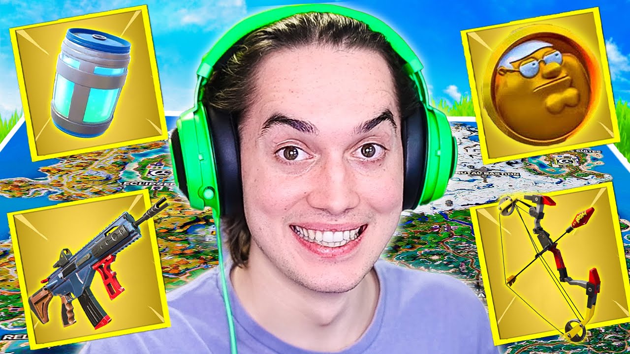 I Completed EVERY Challenge in Fortnite! - YouTube