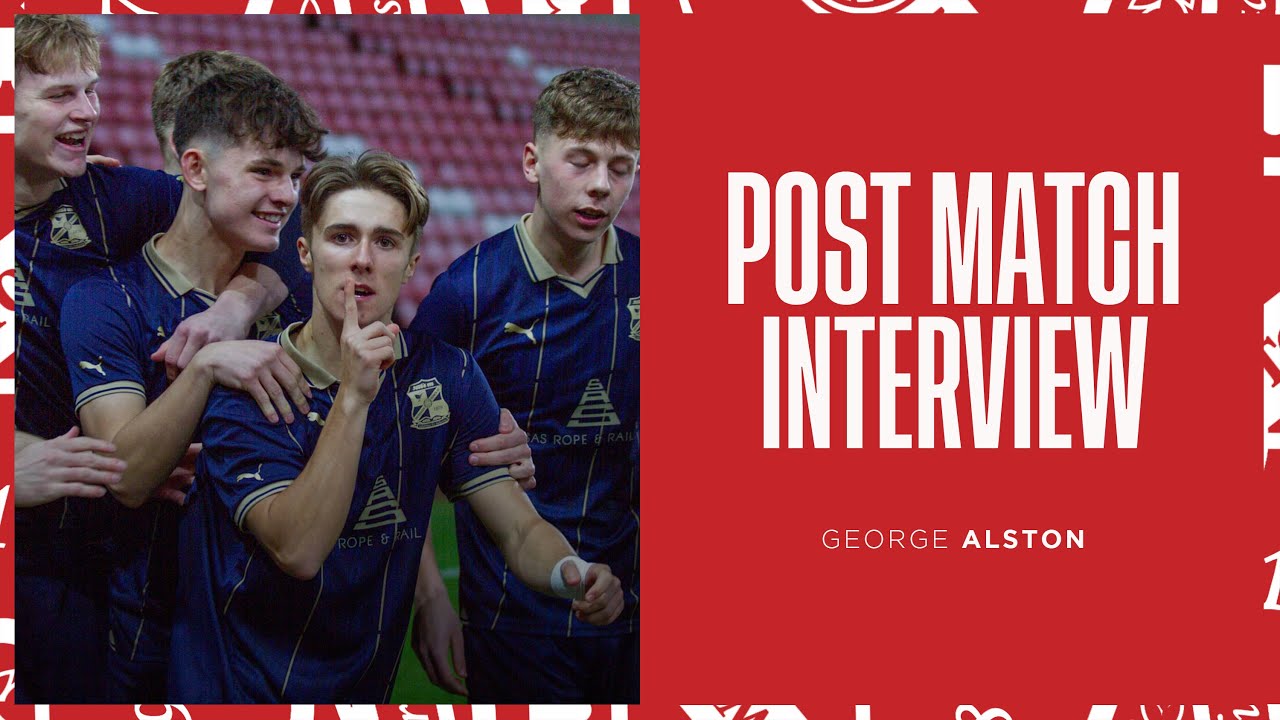 George Alston on progression in the FA Youth Cup | Swindon Town ...
