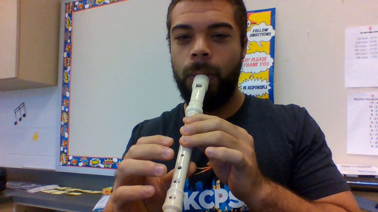 Play Along Rick Roll Recorder - YouTube