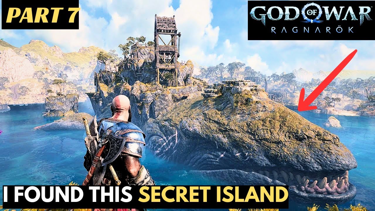 I Found a Secret Sea Monster in God of War Ragnarok - YouTube