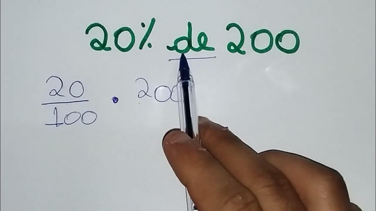 20 De 200 Porcentagem Como Calcular YouTube 20-de-200-porcentagem-como-calcular-youtube