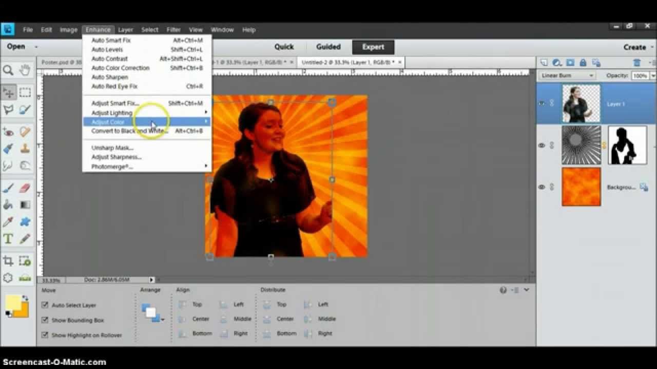 Photoshop Tutorial: Pop Art Poster - YouTube
