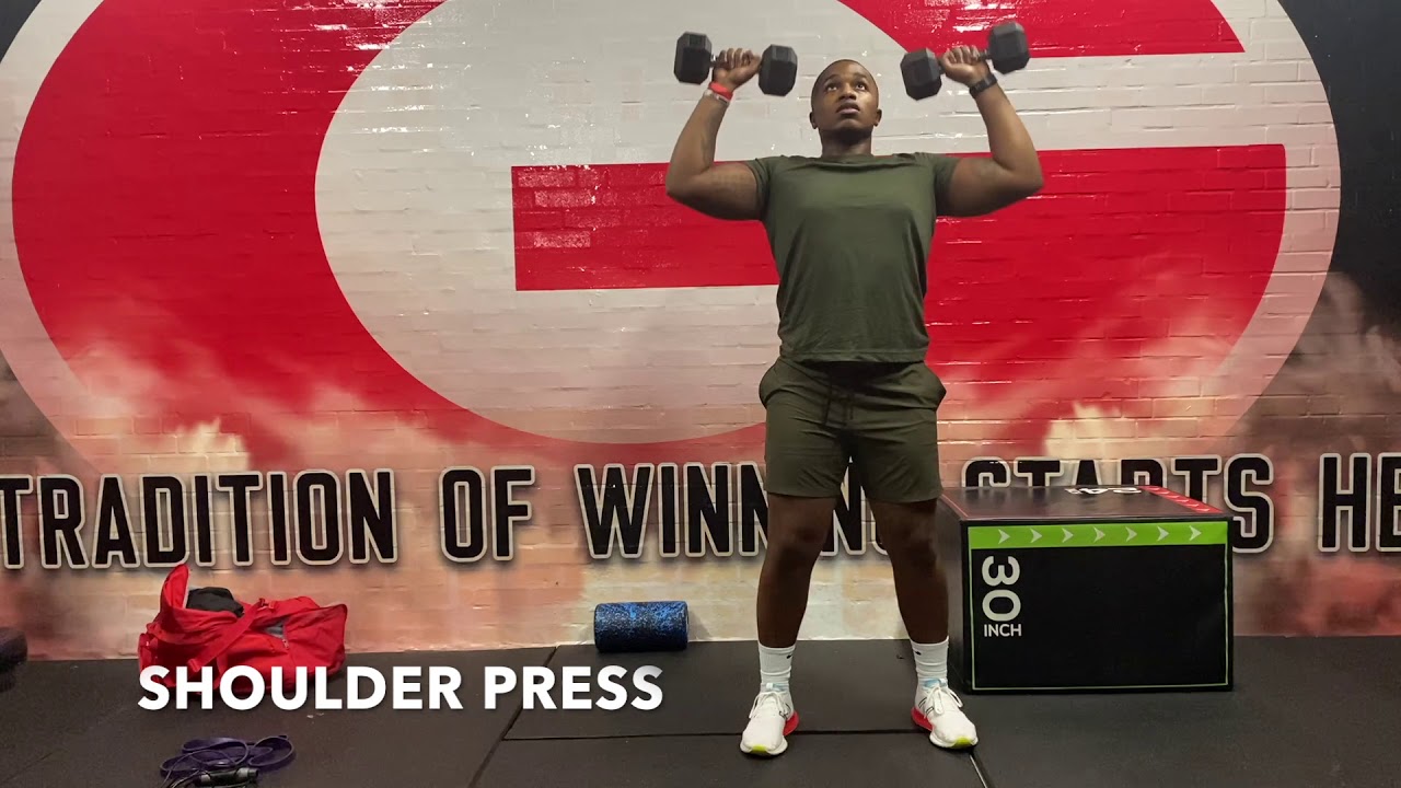 SHOULDER PRESS DEMO - YouTube