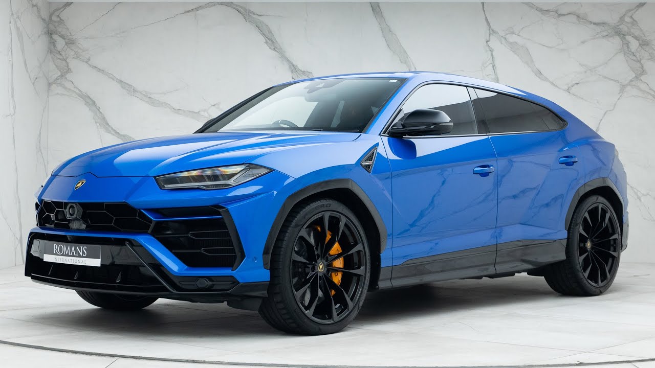 2021 Lamborghini Urus - Blu Eleos - Walkaround & Interior & Revs ...
