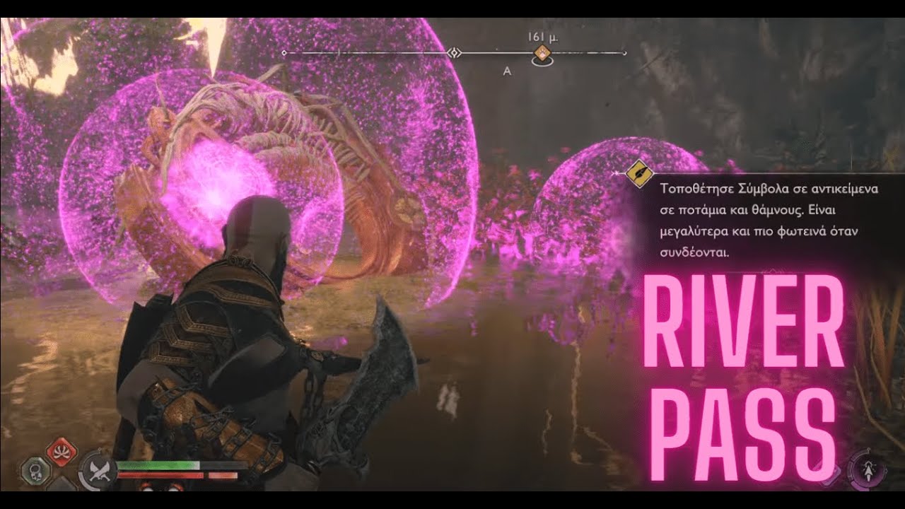 GOD OF WAR RAGNAROK - HOW TO PASS THE RIVER IN VANAHEIM WITH FREYA ...