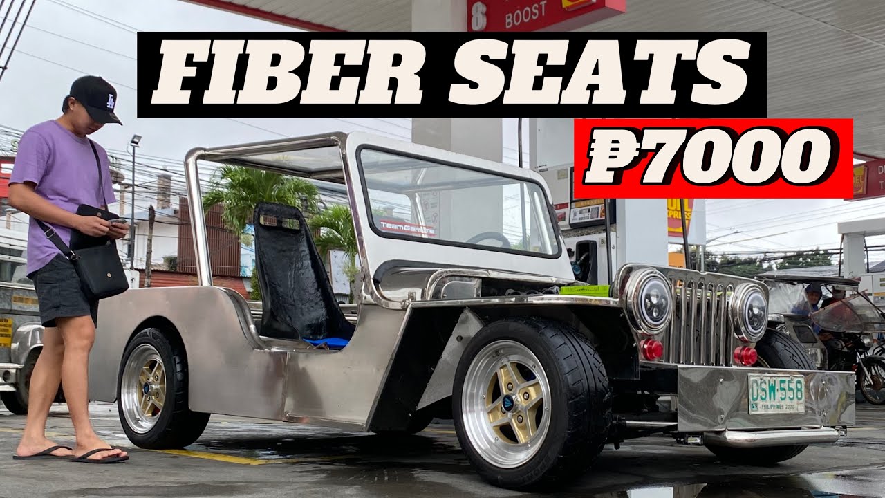 Fiber Seats for OTJ | ₱7000 Pair seats - YouTube