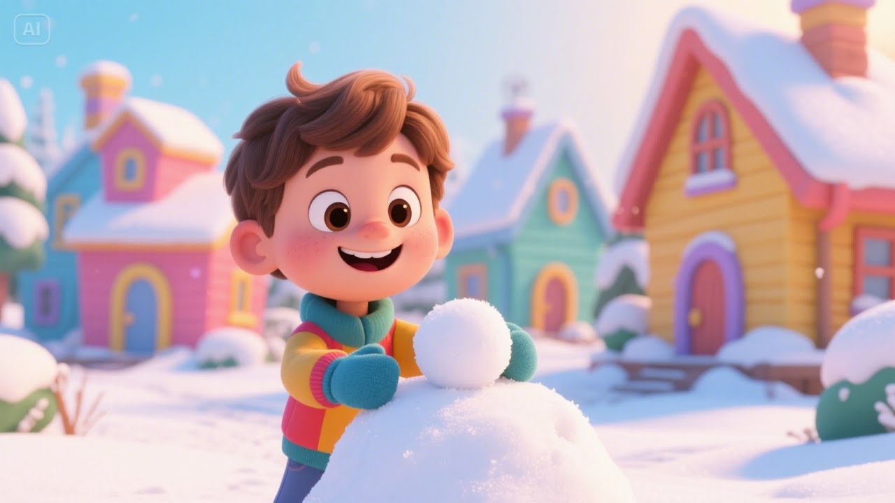 Build a Snowman – Winter Song Remix | Popular Nursery Rhyme ...