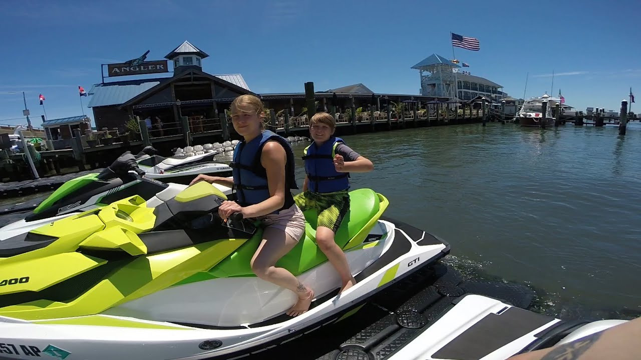 My birthday ocean city md final part w/ jet ski - YouTube