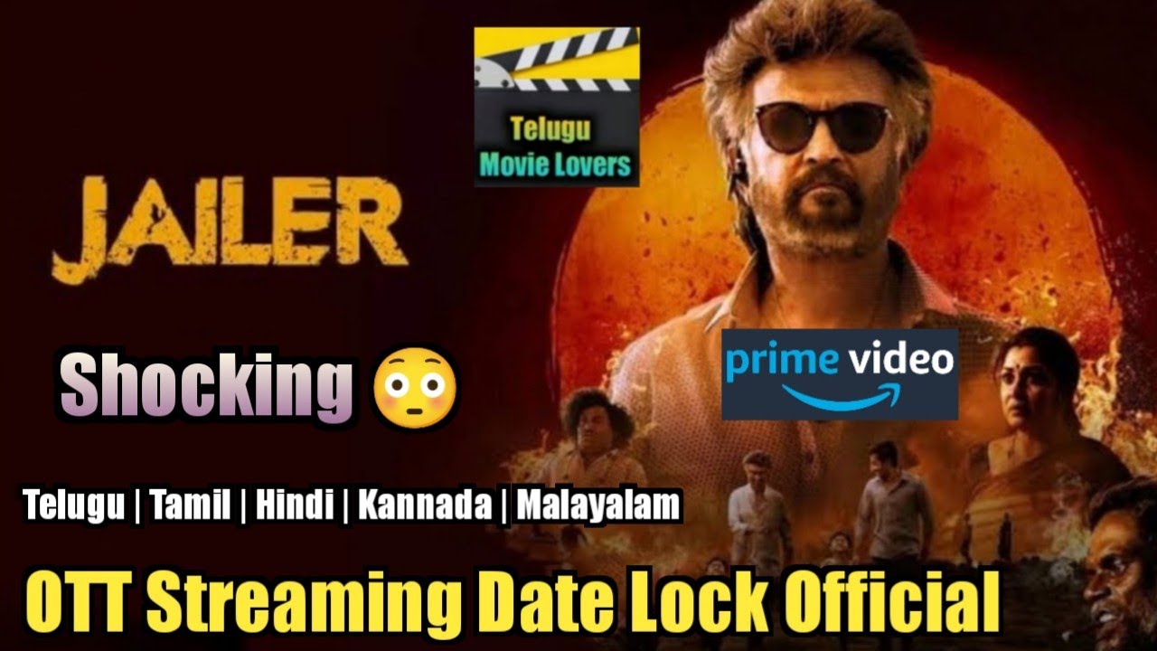 Jailer Movie Ott Streaming Date Lock Rajinikanth Telugu Movie Lovers