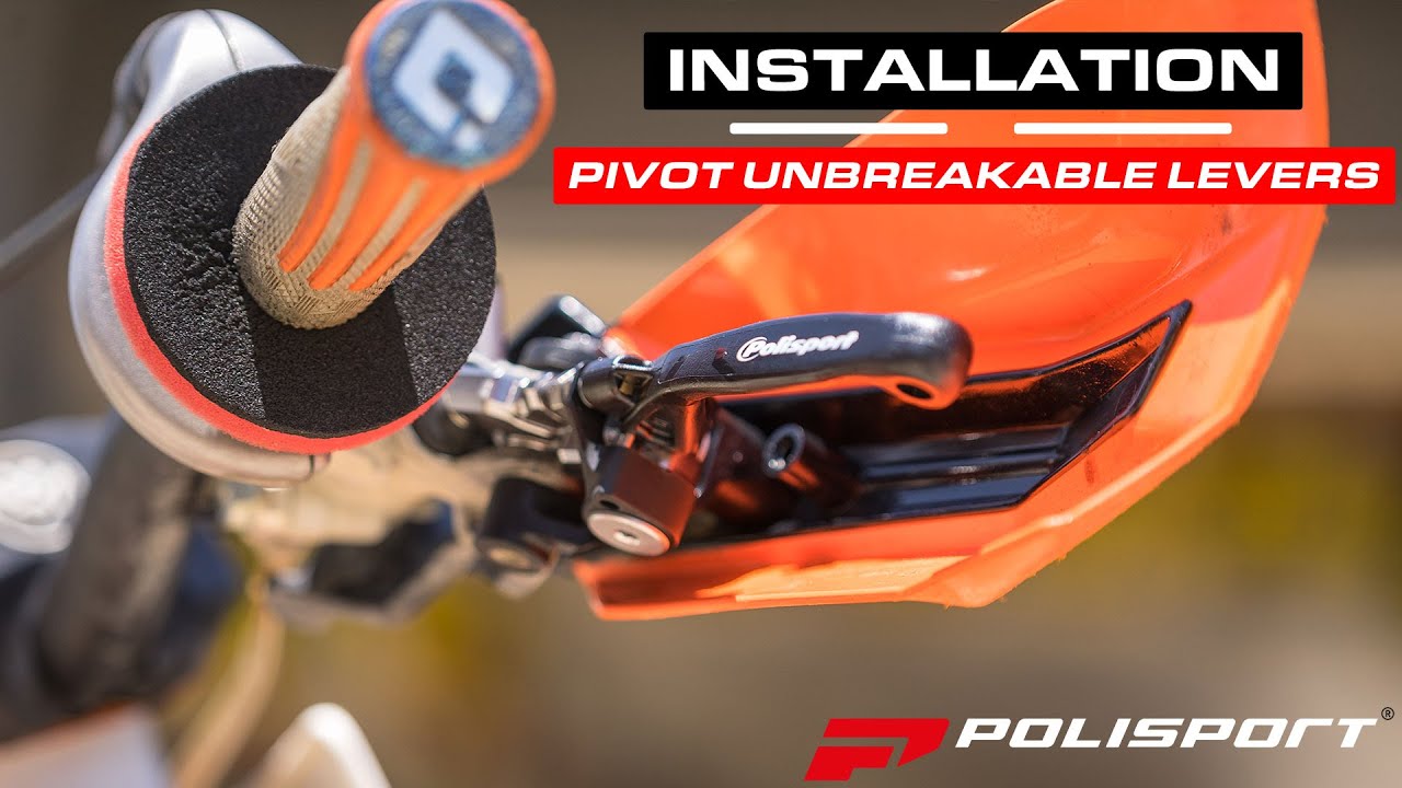 Polisport Pivot Unbreakable Levers | How-To Install | KTM - YouTube